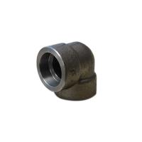 China ASME B16.11 Forged Steel 90 Degree Elbow 3000LB Threaded SW 1/2 to 4 Inch for sale