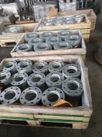 China Galvanized Steel Slip On Flange SORF Forged Flange 1/2 to 80 Inch ANSI B16.5 for sale