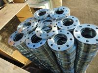 China Galvanized Steel Slip On Flange SORF Forged Flange 1/2 to 80 Inch ANSI B16.5 for sale
