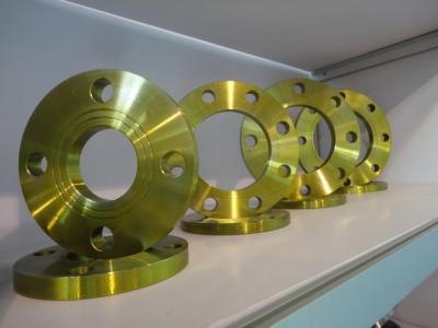 China JIS B2220 SS400 Yellow Plate Weld Flange 5K 10K 25K 72 Inch DIN2527 for sale