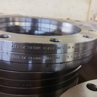 China JIS B2220 SS400 Plate Flange DN10 to DN1500 1K 2K Yellow Paint Blind Flange for sale