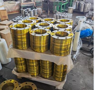 China BS4504 PN10 PN16 Forged Steel Flanges DN10-DN2000 Plate Blind Weld Neck Slip On for sale