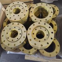 China Forged AWWA C207 Class B D Oil Hot Galvanized Steel Flange 4-144 Inch for sale