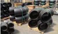 China ASME B16.9 Butt Welded Pipe Fittings SCH40 SCH80 Black Steel Elbow 90 Degree 1.5D for sale