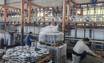 China GOST 12820-80 Flat Flange PN16 DN10 to DN1600 Cold Galvanized Steel Pipe Flange for sale