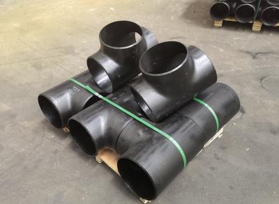 China Carbon Steel Pipe Tee Butt Weld Sch20 ANSI ASME 1/2-72 Inch Equal Reducing Tee for sale