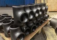 China THICKNESS 2MM TO 100MM BLACK PIPE REDUCING TEE SCH40 SCH80 SCH160 for sale