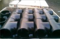China ASME B16.9 Carbon Steel Pipe Fittings Elbow Tee Reducer Cap Sch40 Sch80 for sale
