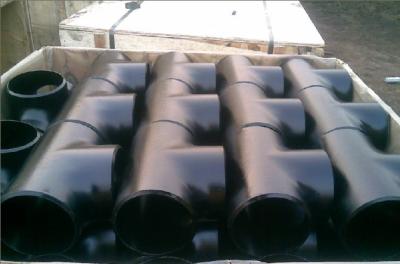 China ASME B16.9 Carbon Steel Pipe Fittings Elbow Tee Reducer Cap Sch40 Sch80 for sale