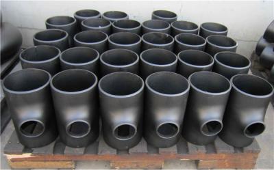 China Carbon Steel Equal Tee ANSI B16.9 SCH40 SCH80 SCH160 1/2-24 Inch Seamless Welded for sale