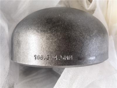 China Butt Welded Steel Pipe Cap 30 Inch EN10235 JIS B2311 GOST 17378 Carbon Steel for sale