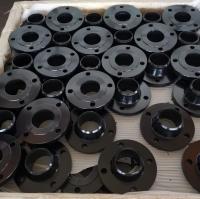 China Forged Flange ANSI B16.5 ASME B16.47 ASTM A105 150 LBS 300 LBS Black Painting for sale