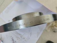 China BS4504 WNRF PN25 SS316 Galvanized Pipe Flange Yellow Painting 1/2-80 Inch for sale