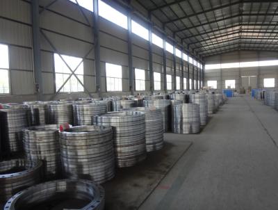 China EN 1092-1 PN6 Carbon Steel Blind Flange DN15-DN3000 Oil Black Paint for sale