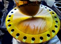 China JIS B2220 10K Carbon Steel Blind Flange Yellow Painting 1/2 to 60 Inch for sale