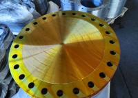 China JIS B2220 10K Carbon Steel Blind Flange Yellow Painting 1/2 to 60 Inch for sale