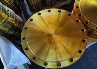 China JIS B2220 10K Carbon Steel Blind Flange Yellow Painting 1/2 to 60 Inch for sale