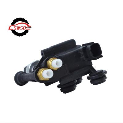 China Air Suspension Solenoid Valve Block RVH000046 for Land Rover Discovery 3 LR3 LR4 12V for sale