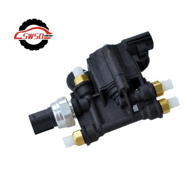 China Land Rover L322 LR3 LR4 Air Suspension Valve Block RVH000046 4.38x3.75x3.00in for sale