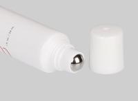 China D22mm 10-30ml Custom Cosmetic Tubes Empty Custom Eye Cream Gel With Massage Stainless Steel Ball for sale