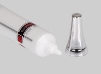 China 10-30ml D22mm Custom Cosmetic Tubes Eye Cream Plastic Empty Cosmetic Squeeze Tubes With Nozzle for sale