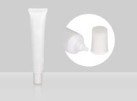 China Custom Empty Plastic Cosmetic Squeeze Tube D22mm 10-30ml Eye Cream Liquid Foundation Tube With Nozzle for sale