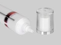 China Long Nozzle Custom Cosmetic Tubes Liquid Foundation D22mm 10-30ml Plastic Soft Tube With Screw On Cap for sale
