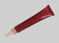 China Plastic Custom Cosmetic Tubes D19mm 10-25ml Empty Squeeze Eye Cream Nozzle Tube for sale