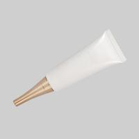China Squeeze Custom Cosmetic Tubes D25mm 20-60ml Plastic Empty Cream Tube With Nozzle for sale
