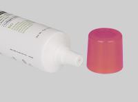 China Empty Custom Cosmetic Tubes D35mm 35-110ml Plastic Cream Squeeze With Nozzle for sale