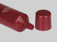 China Empty Custom Cosmetic Tubes D35mm 35-110ml Plastic Cream Squeeze With Nozzle for sale