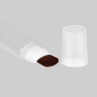 China 30-60ml Special Applicator Tubes Custom Empty Rotation Brush Foundation Cosmetic Plastic Oval Tube for sale