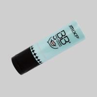 China Custom Cream Blush Empty Lip Balm Tubes D30mm 30-80ml Plastic Make Up Combination Tube With Mirror for sale