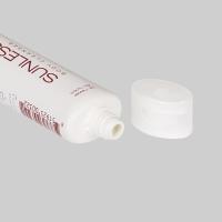 China Cosmetic Packing Liquid Foundation Plastic Oval Tube D30mm 30-60ml for sale