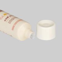 China Custom Plastic Empty Cosmetic Tubes D30mm 30-80ml Facial BB Cream Tube With Screw Cap for sale