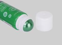 China Moisturize Gel Custom Cosmetic Tubes Empty D35mm 35-110ml With Massage Stainless Steel Ball for sale
