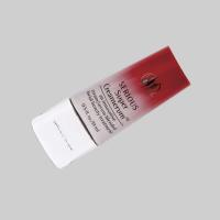 China 30-60ml D30mm Custom Cosmetic Tubes Liquid Foundation Tube With Electroplate Super Flat Cover Plastic Oval Tube for sale