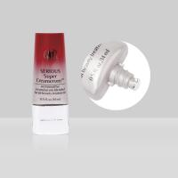 China 30-60ml Cosmetic Sunscreen Tubes Liquid Foundation Plastic Oval Tube for sale