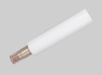 China White PE Airless Pump Tube D35mm 35-110ml Cosmetic Custom Face Lotion Serum for sale