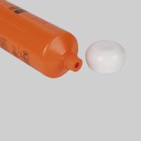 China PCR PE Custom Plastic Cosmetic Tube Packaging D40mm 70-180ml Facial Cream Tube With Spherical Cover for sale