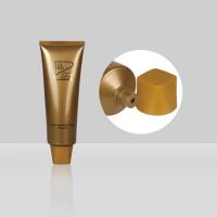 China Lotion Cream Custom Cosmetic Tubes Soft D40mm 70-180ml With Square Screw On Cap for sale