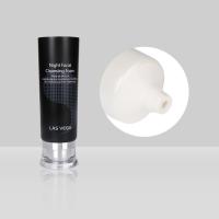 China BB Cream Custom Cosmetic Tubes D40mm 70-180ml Plastic Facial Cream With Screw Cap for sale