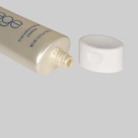 China 130ml D45mm Custom Cosmetic Tubes Lotion Oval With Flip Cap for sale