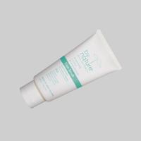 China 140g/5oz Empty Custom Cosmetic Tubes D45mm Squeeze Plastic Cleansing Tube With Flip Cap for sale