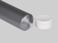 China Squeeze Custom Cosmetic Tubes D60mm 200-500ml Empty Body Lotion Plastic With Flip Top for sale