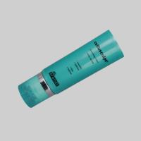 China Lotion Custom Cosmetic Tubes D50mm Plastic Round Shaped With Massage Stainless Steel Ball for sale