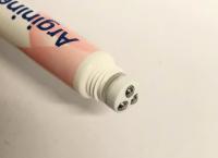 China D16mm 3-10ml Custom Cosmetic Tubes Empty Eye Cream Gel With Massage Stainless Steel Ball for sale