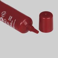 China D19mm 10-25ml Long nozzle eye cream cosmetic packaging soft tube with screw-on cap for sale