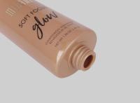 China D40mm 60-120ml Empty custom lotion sun screen airless pump plastic sunblock oval tube for sale