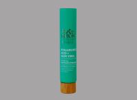 China 10-30ml Bamboo Tube Packaging Custom Empty Cosmetic Squeeze Plastic Facial Cleanser Tube for sale